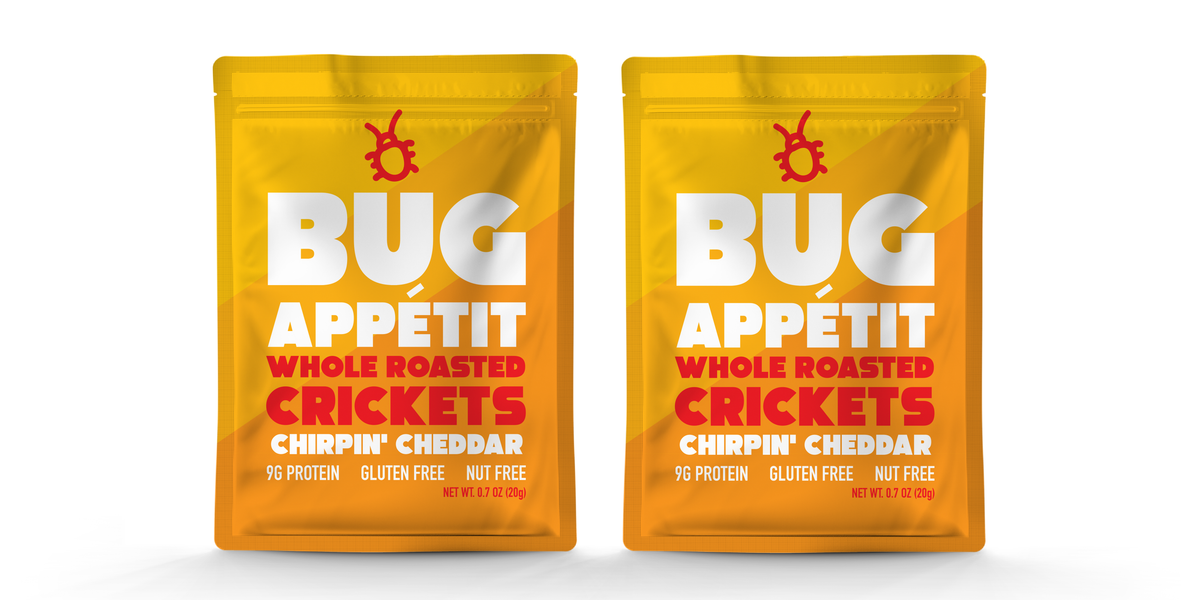 Chirpin' Cheddar Cricket Snack Pack – Chirps Chips