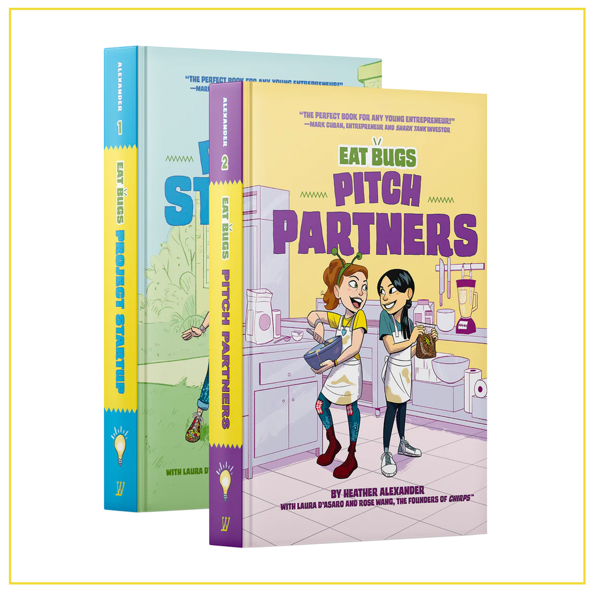 Eat Bugs BUNDLE (Books #1 & 2) Signed Copy – Chirps Chips